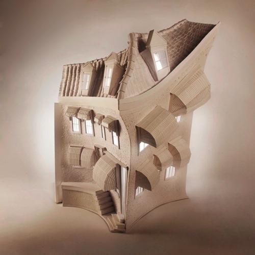 Creative paper houses | Amusing Planet